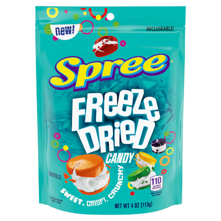 Spree Freeze Dried Candy 4oz Bag – Sweet Memories Vintage Tees & Candy