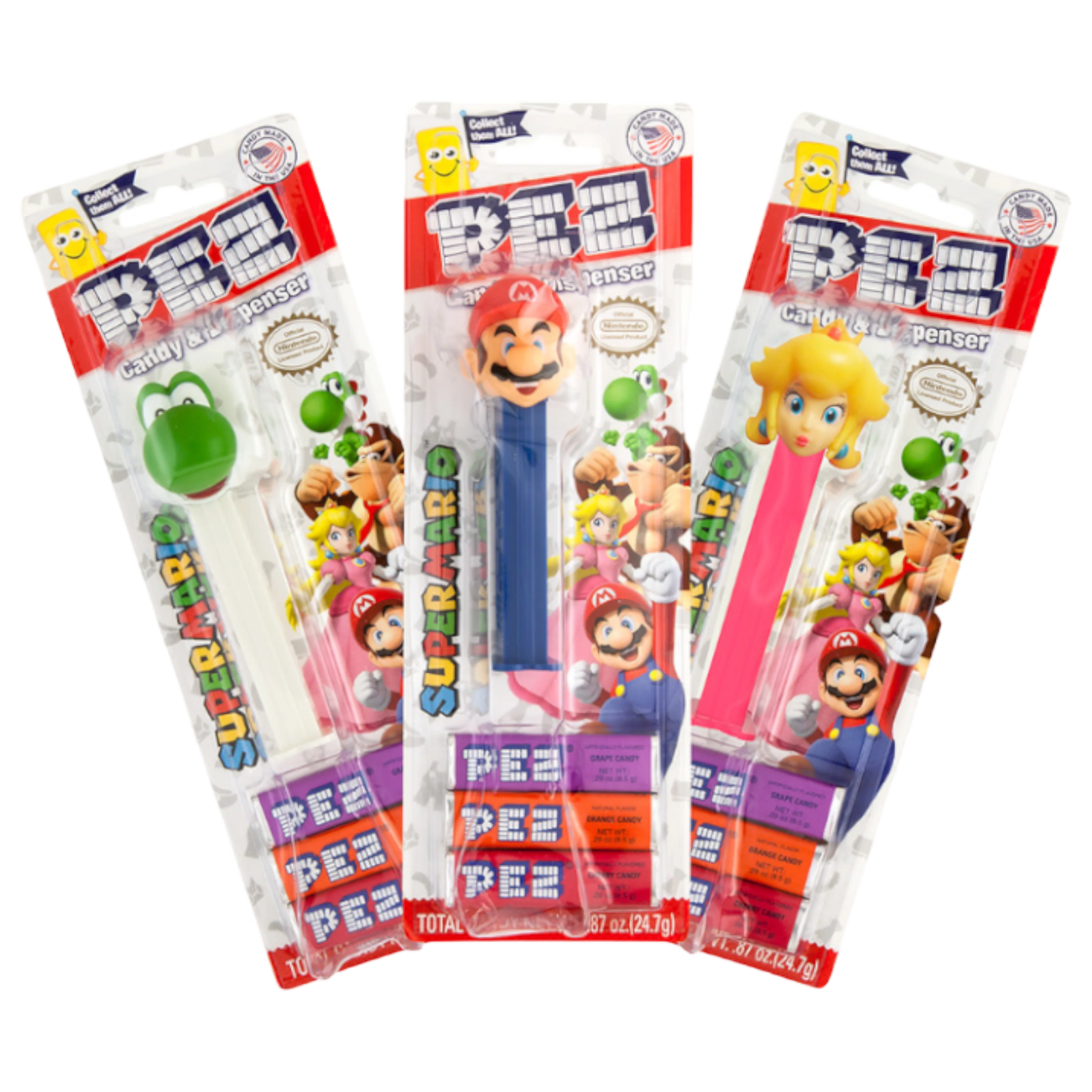 PEZ Super Mario – Sweet Memories Vintage Tees & Candy