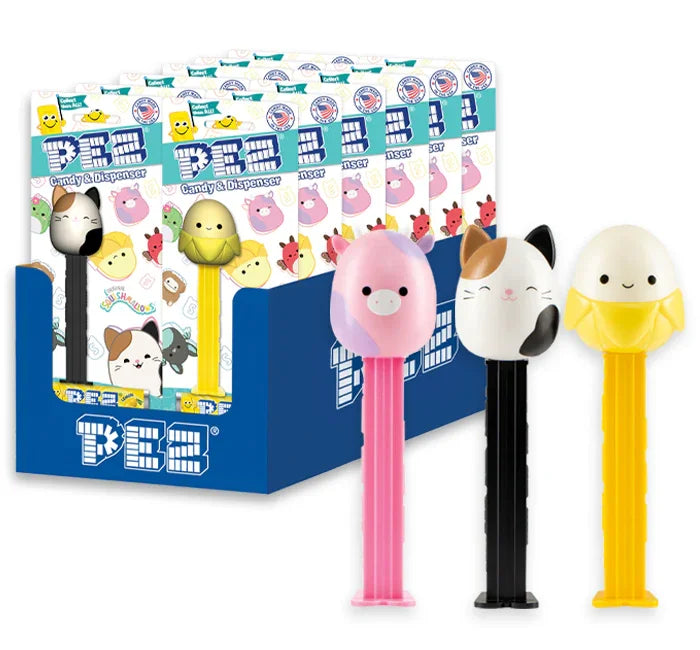 PEZ Squishmallows – Sweet Memories Vintage Tees & Candy