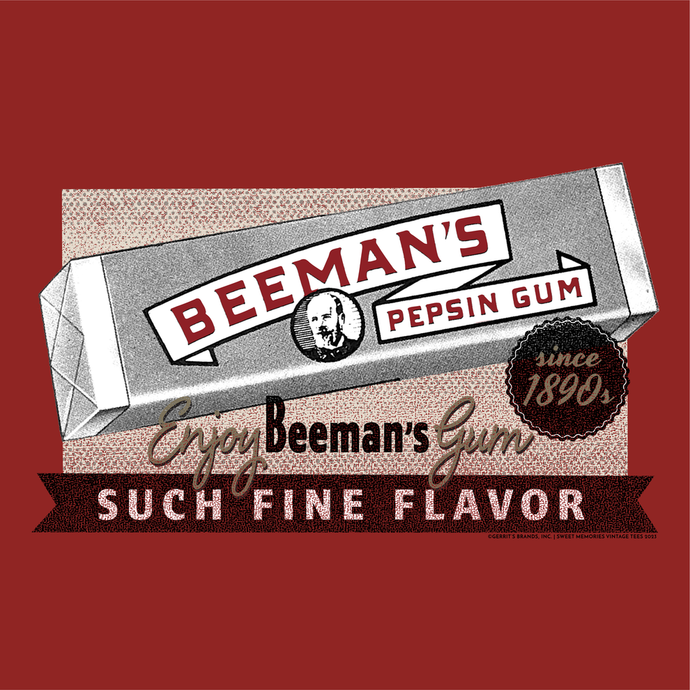 Beemans Enjoy Beemans Chewing Gum Since 1890s Tee – Sweet Memories ...