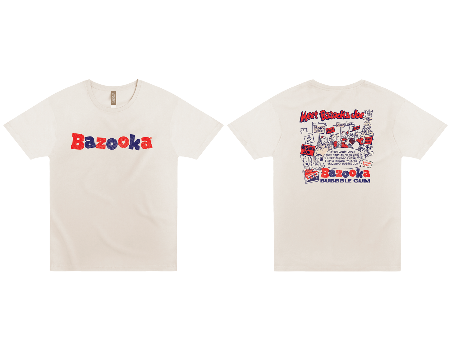 Bazooka® Meet Bazooka Joe and His Gang Tee – Sweet Memories Vintage ...