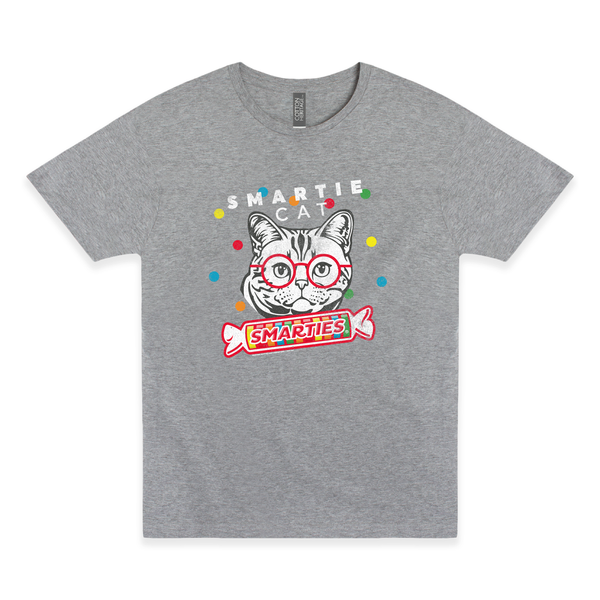 Retro Smarties SmartieCat T-Shirt - Funny Teacher & Candy T-Shirt ...