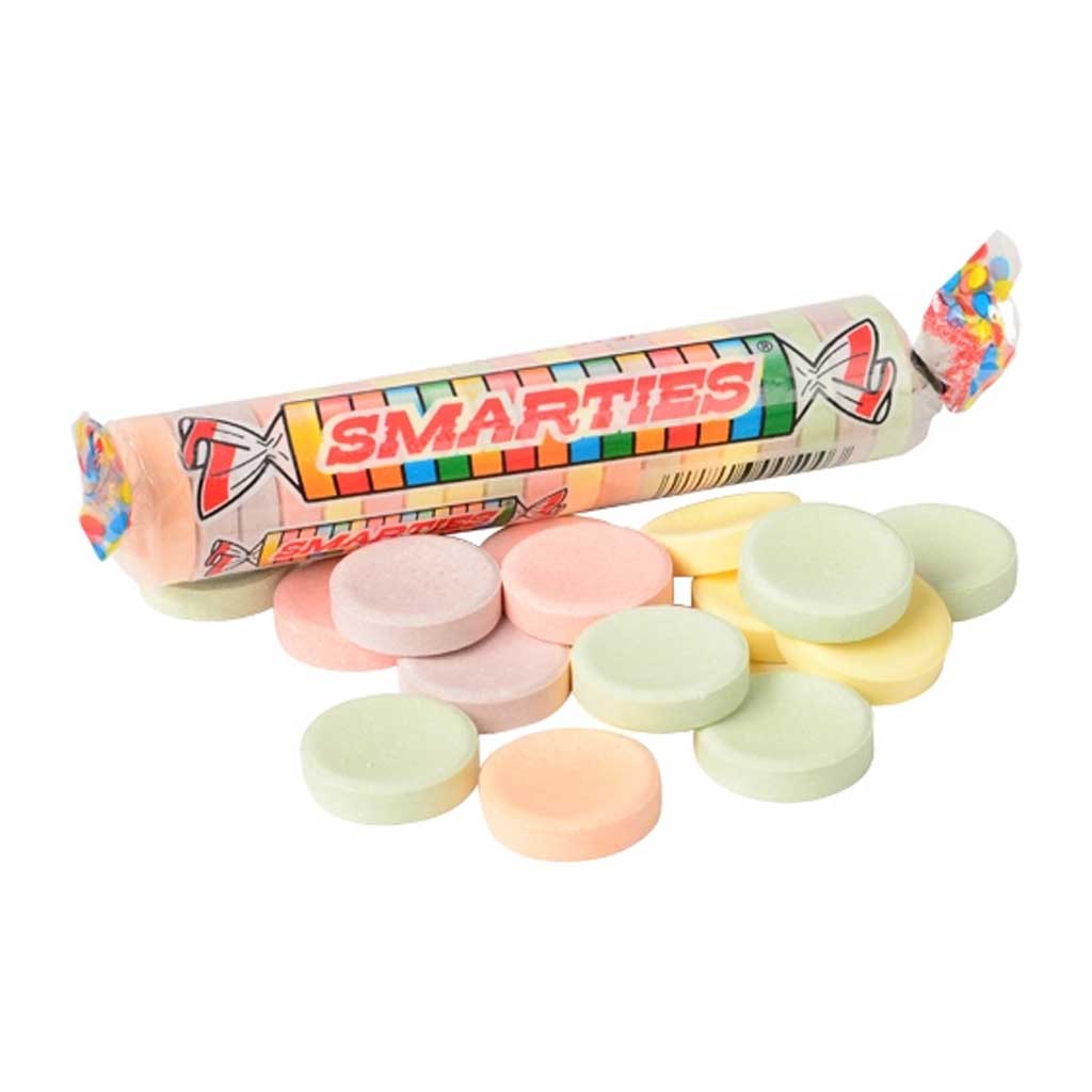 Smarties Mega Roll - 2.25oz – Sweet Memories Vintage Tees & Candy