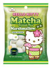 Hello Kitty Matcha Green Tea Marshmallow 3.1oz – Sweet Memories Vintage ...