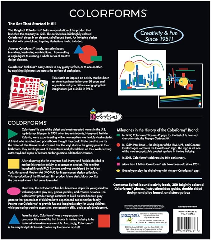 The Original Classic Colorforms – Sweet Memories Vintage Tees & Candy