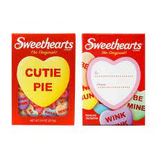 Sweethearts Boxes .9oz – Sweet Memories Vintage Tees & Candy